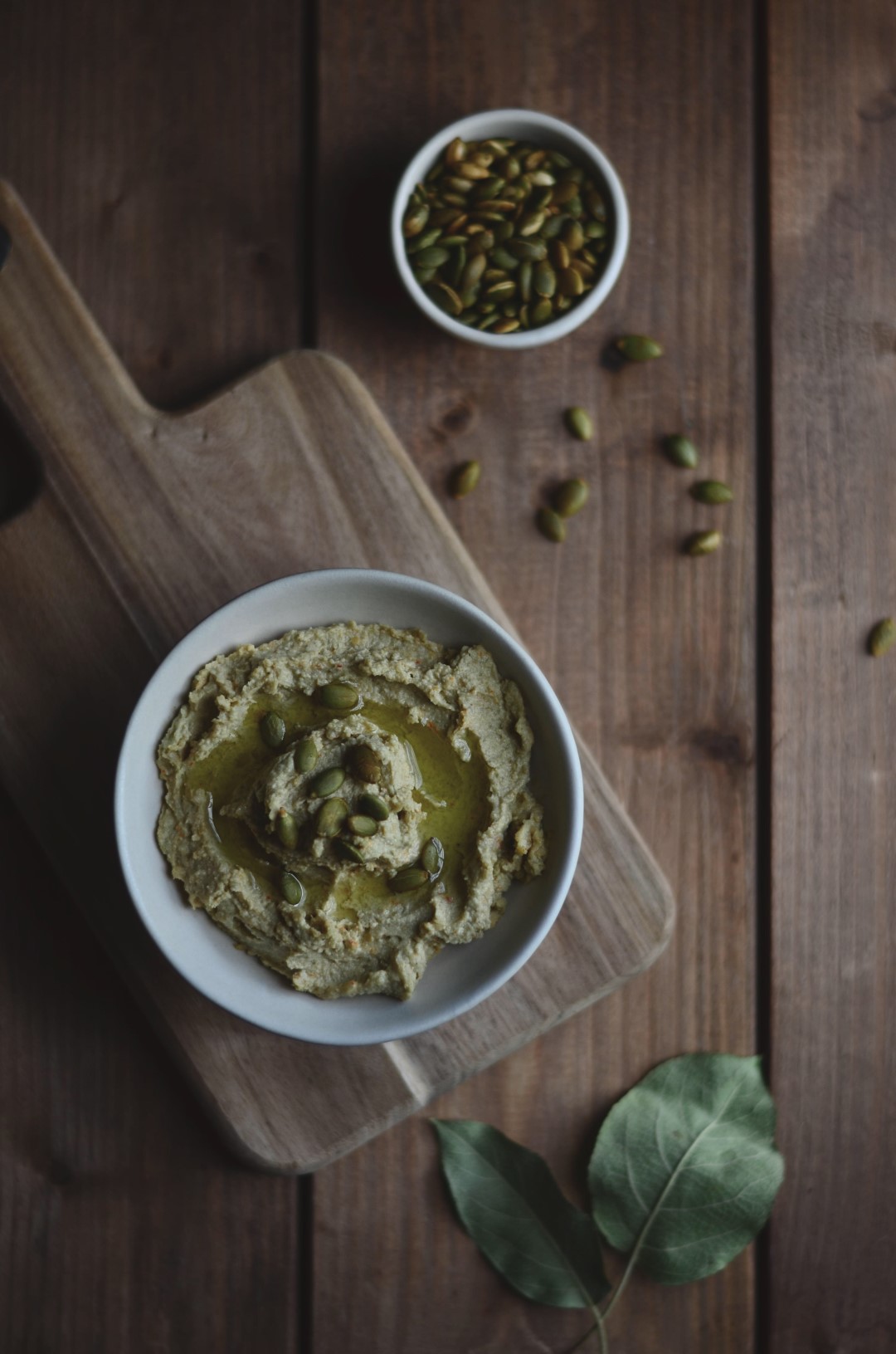 roasted pumpkin seed hummus